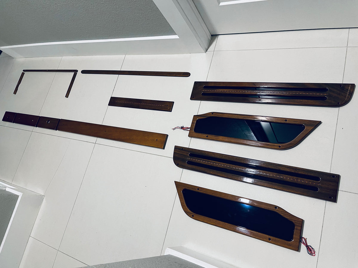 88-94 Chevrolet GMC wood grain dash and door kit – RZ Lightz
