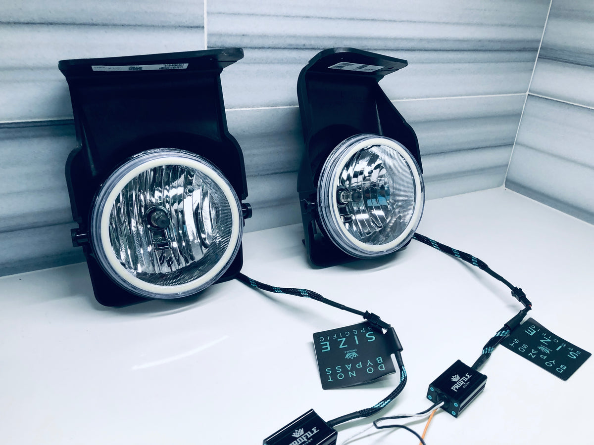 03-06 GMC Sierra Switchback Halo Fog Lights – RZ Lightz
