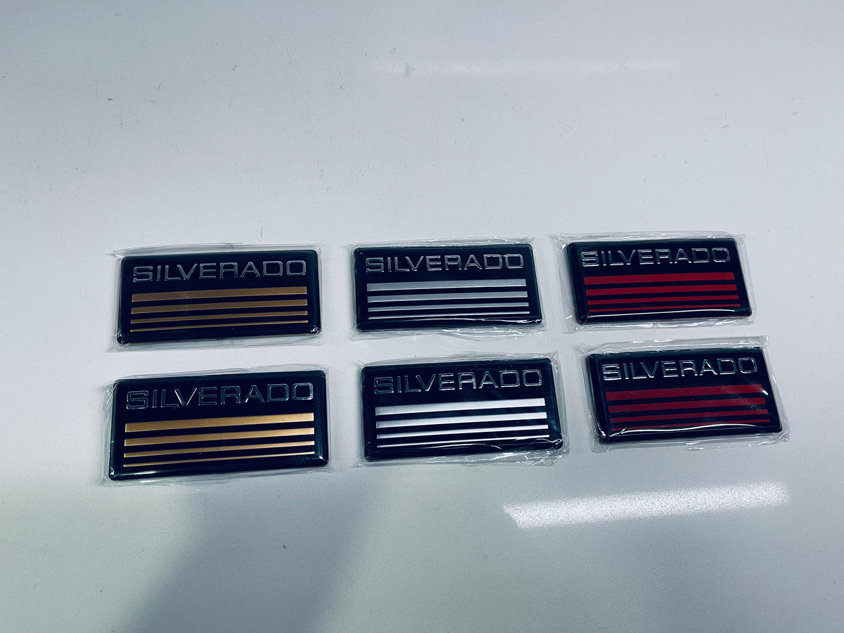 88-98 Silverado cab name plate emblems – RZ Lightz